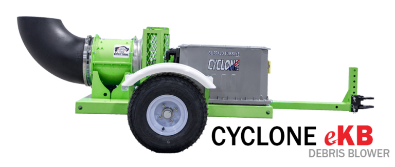 Buffalo Turbine Cyclone eKB - Electric Model of the KB blower.