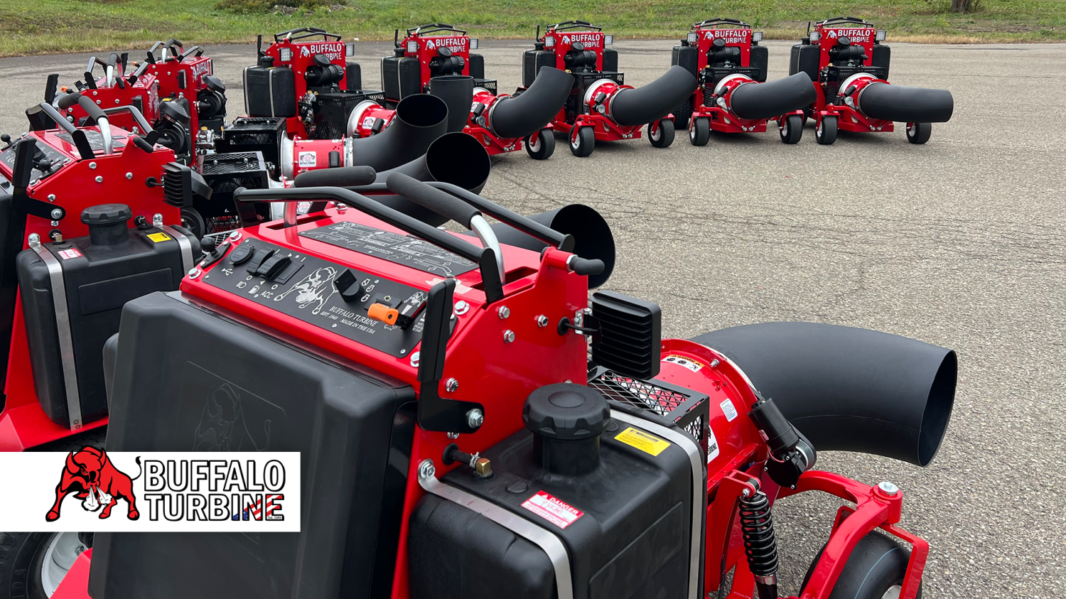 Buffalo Turbine Introduces - Blitz Stand-On Debris Blower - Buffalo Turbine