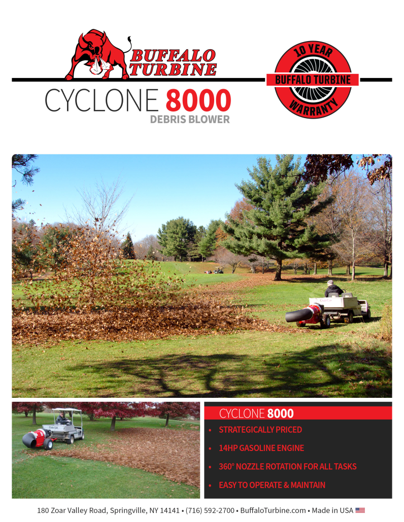 Buffalo Turbine Cyclone 8000 Debris Blower - Strategically Priced