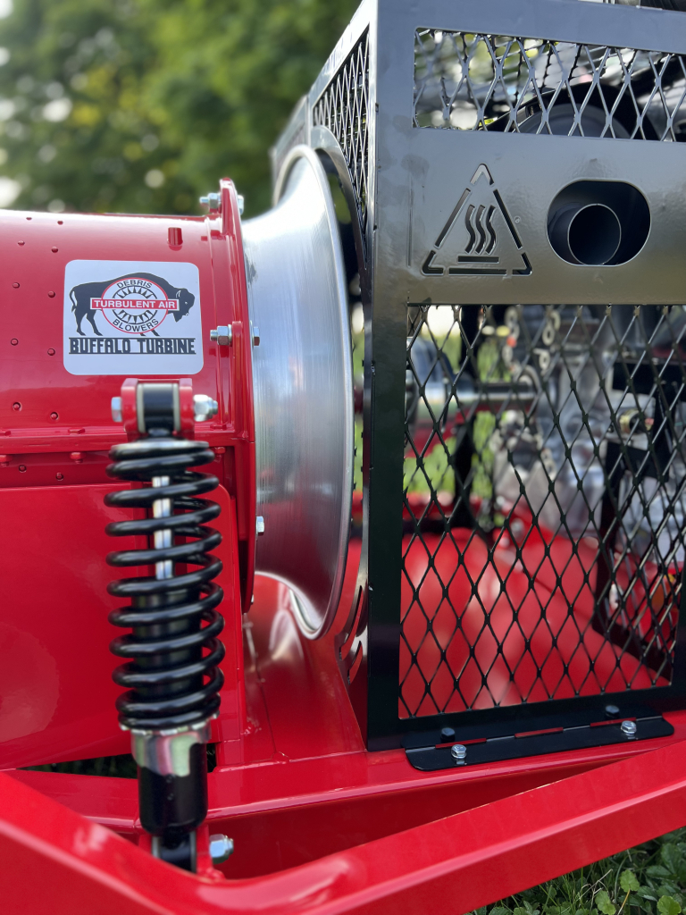 Buffalo Turbine Introduces - Blitz Stand-On Debris Blower - Buffalo Turbine